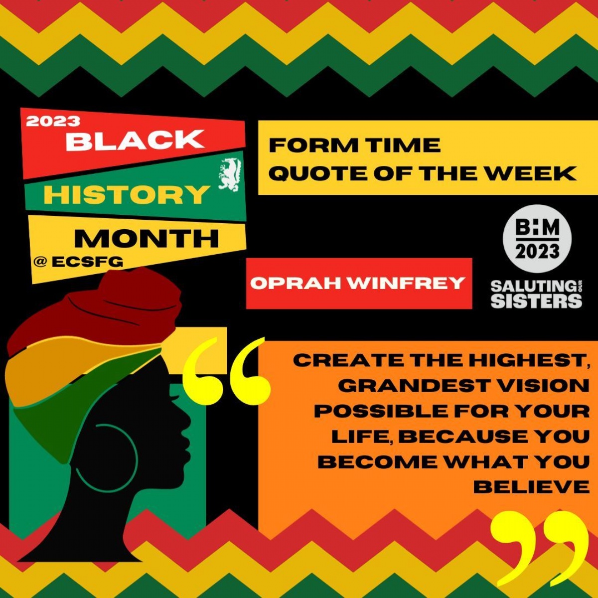 Enfield County School for Girls - BHM Quote of the Week