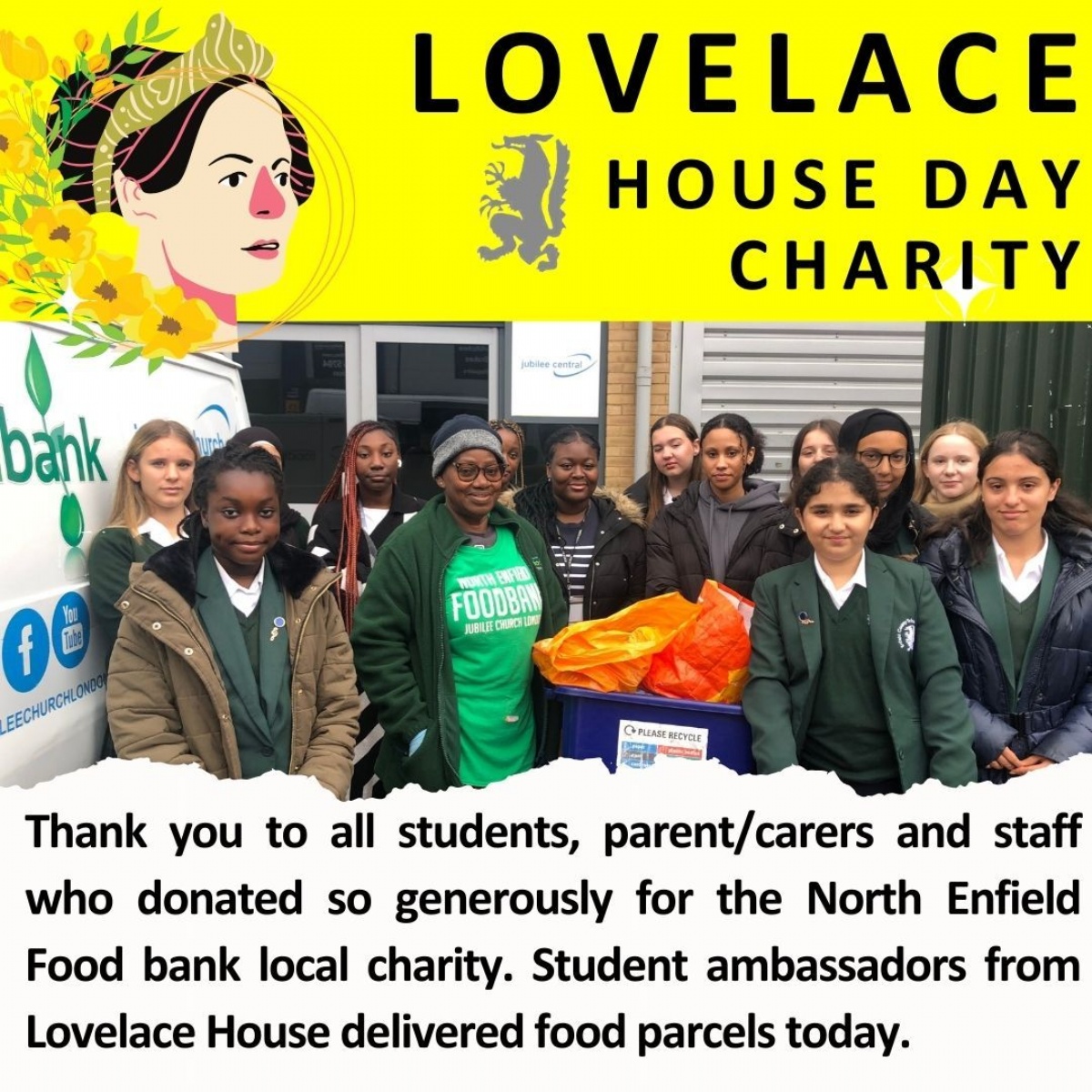 Enfield County School for Girls - Lovelace House Charity