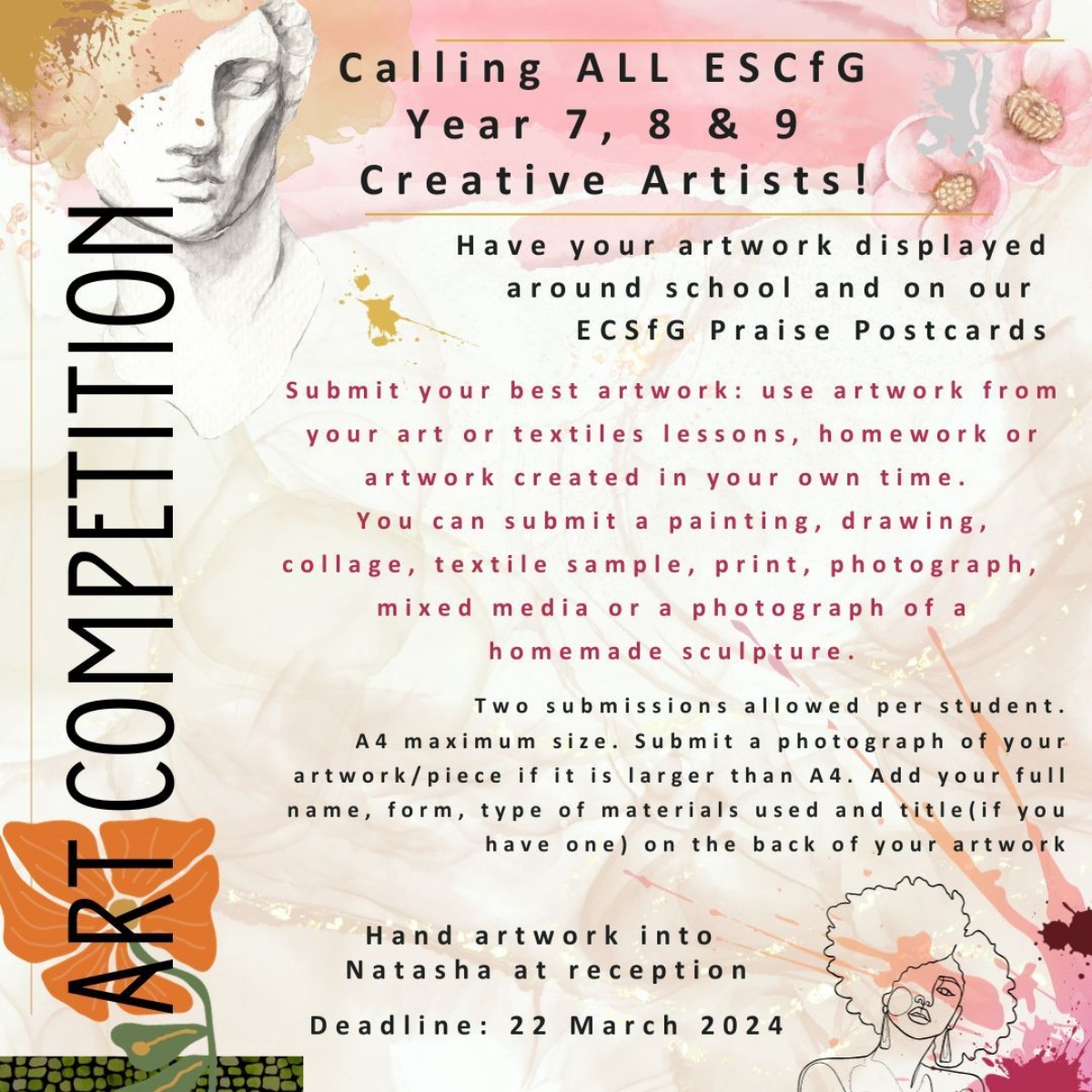Enfield County School for Girls - KS3 Art Competition