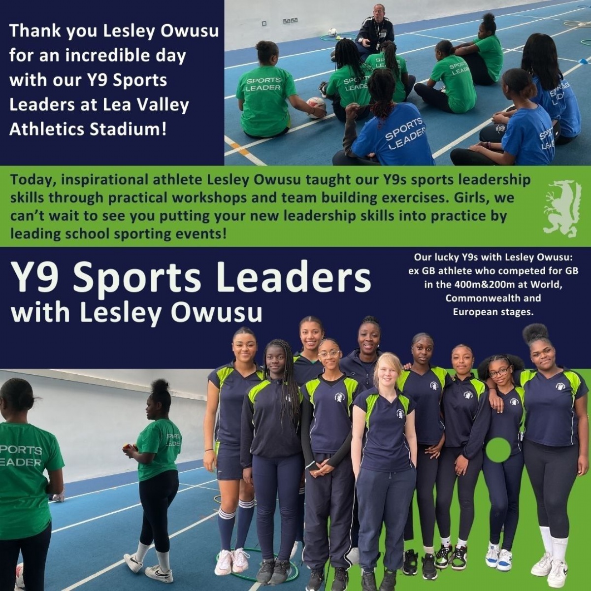 Enfield County School for Girls - Y9 Sports Leaders