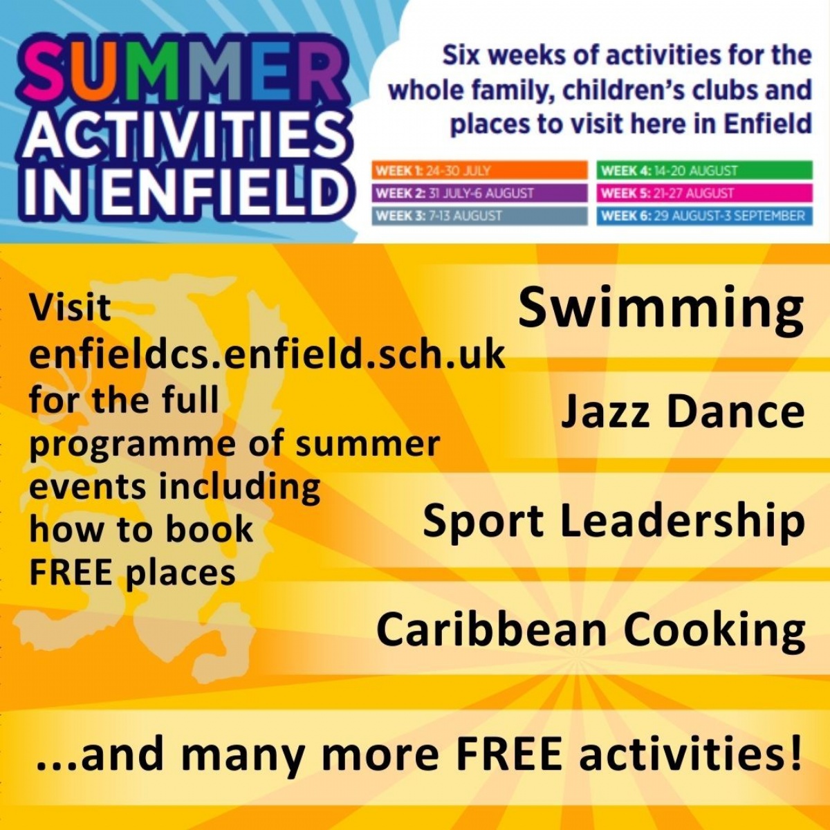 Enfield County School for Girls - Summer Activities