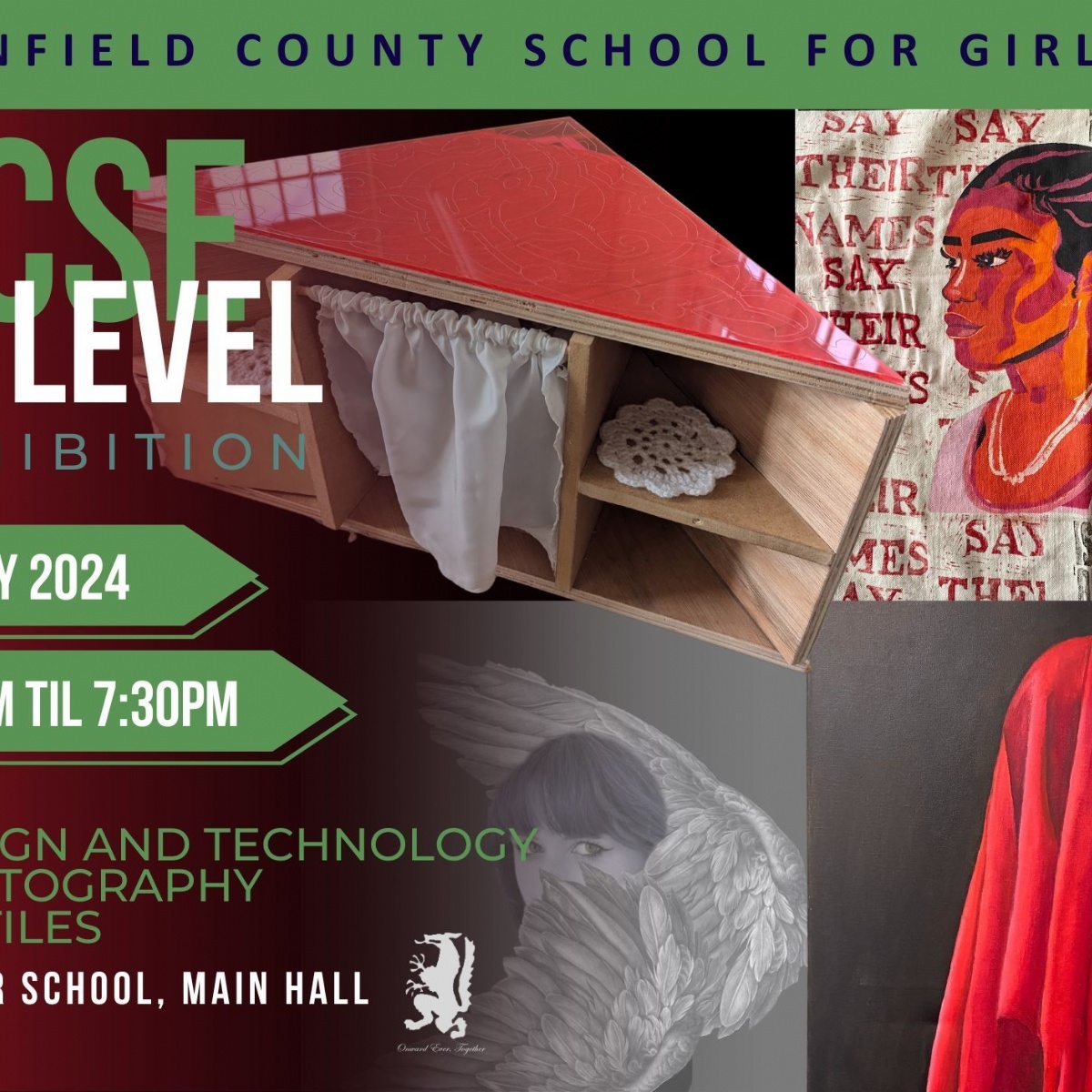 Enfield County School for Girls - Exhibition: GCSE & A Level