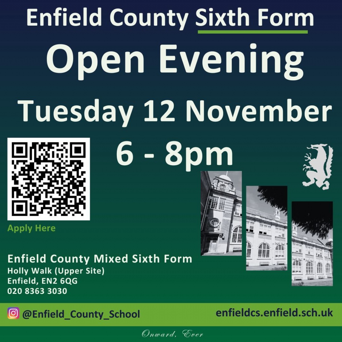 Enfield County School for Girls - Sixth Form Open Evening 2024