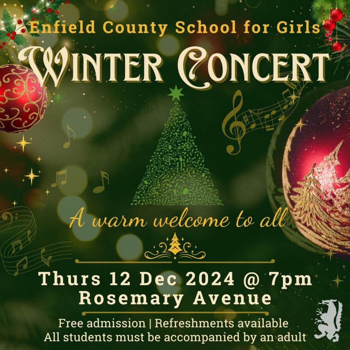 Enfield County School for Girls - Winter Concert